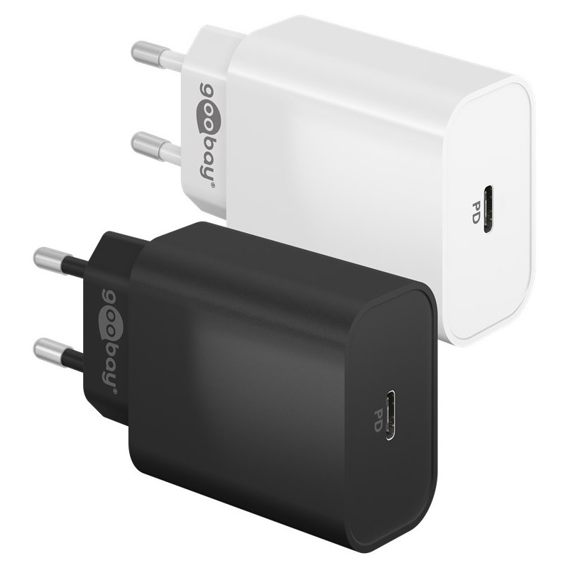 ALIMENTADOR USB-C 45W PD 240V 3A NEGRO