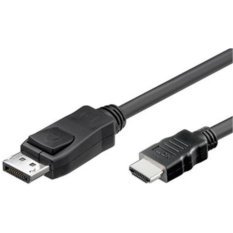 CABLE DISPLAYPORT (CPU) - HDMI (MONITOR) 1.8Mts