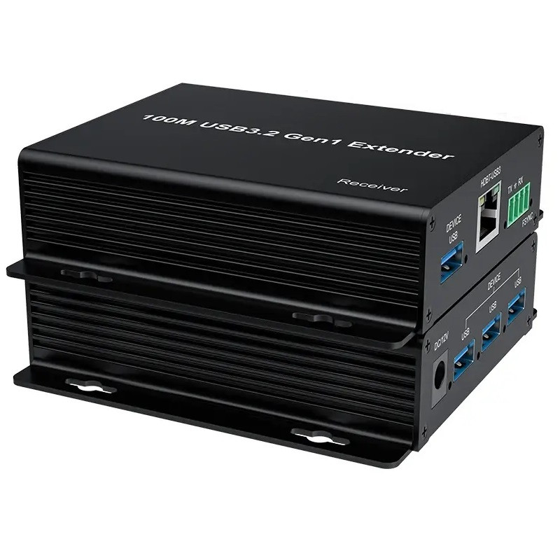 EXTENSOR USB 3.2 4 PUERTOS HASTA 100M RJ45